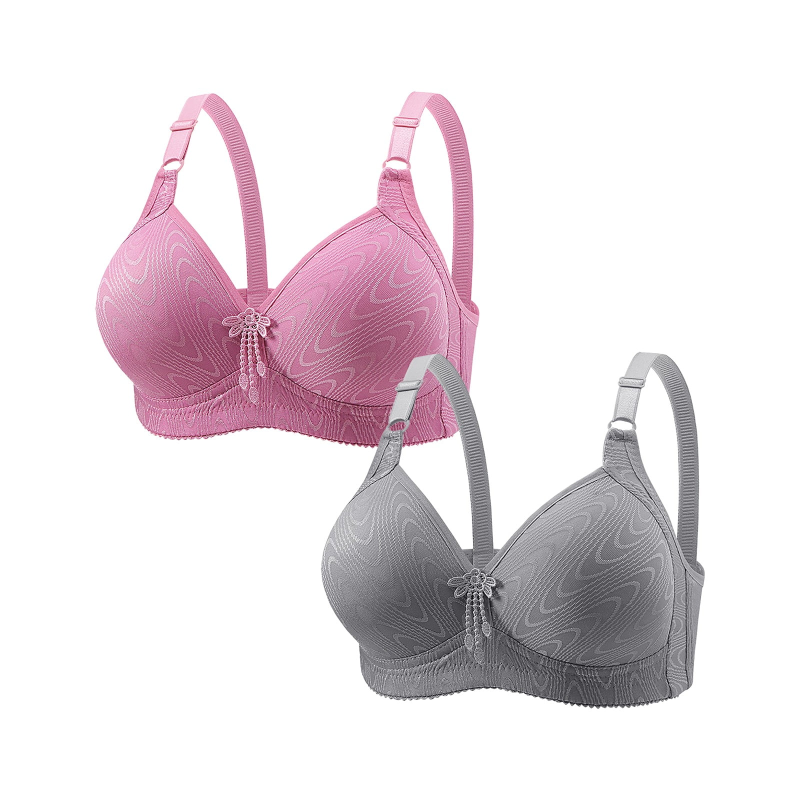 DondPO Bras for Women Bras for Women No Underwire Adjustable Bras Full ...