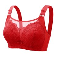 yievot Seamless Wirefree Bras for Women Mesh Comfortable Padded Back ...