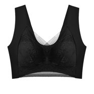 Women Posture Corrector Bra Wireless Back Support Lift Up Yoga Bra ...