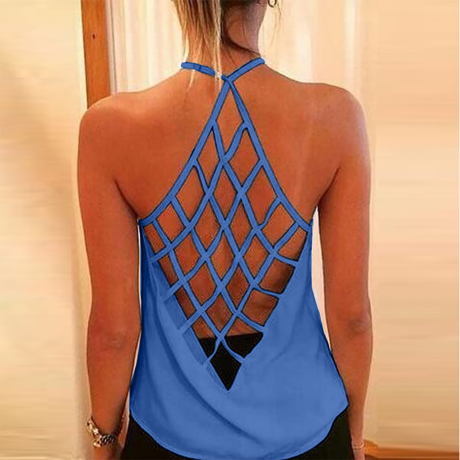 DondPO Going Out Tops for Women Corset Tops Women's Strap Sleeveless ...