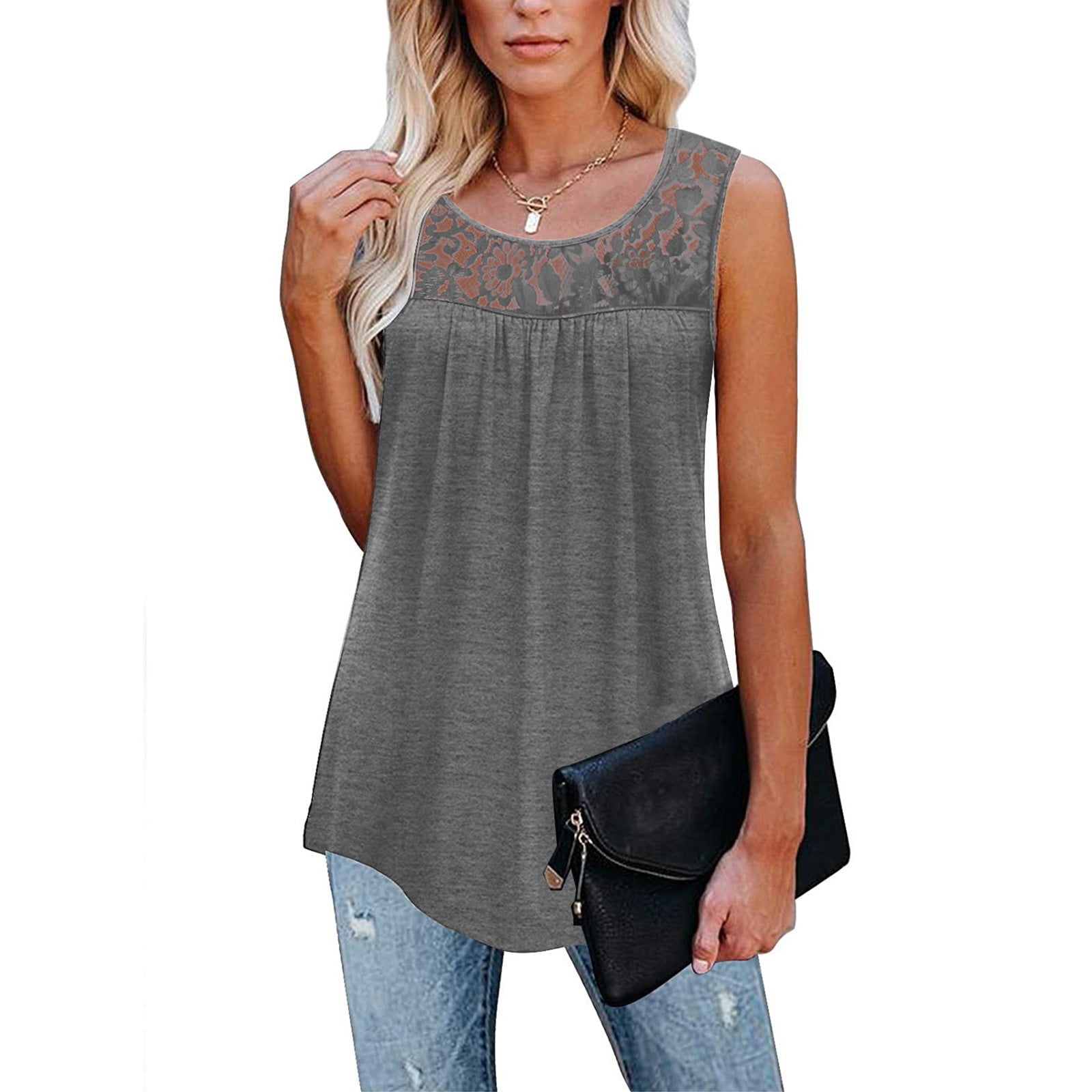 DondPO Going Out Tops for Women Corset Tops Women Shirtsleeveless ...