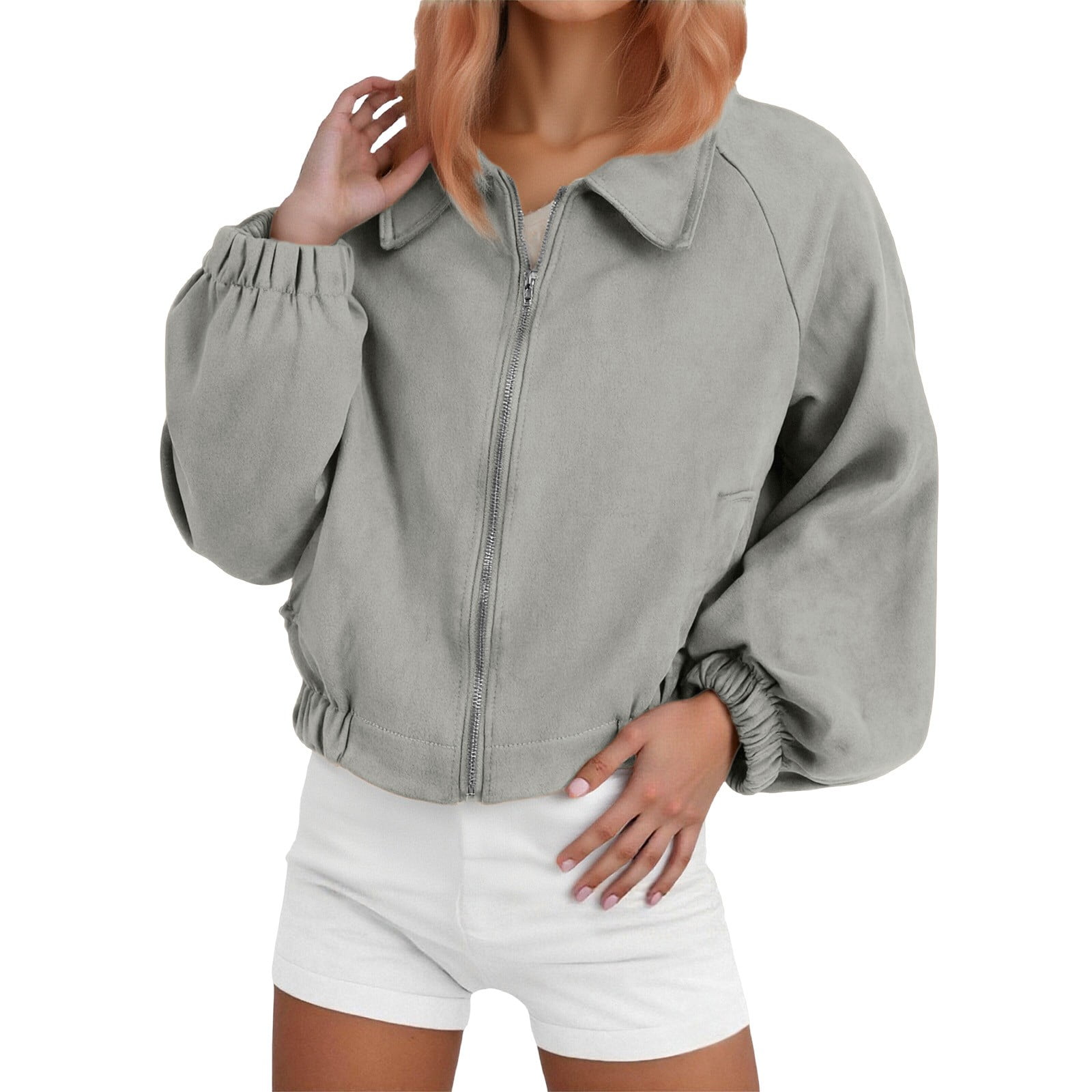 DondPO Trendy Fall Fashion Women Light Jackets For Women Fall Jackets ...