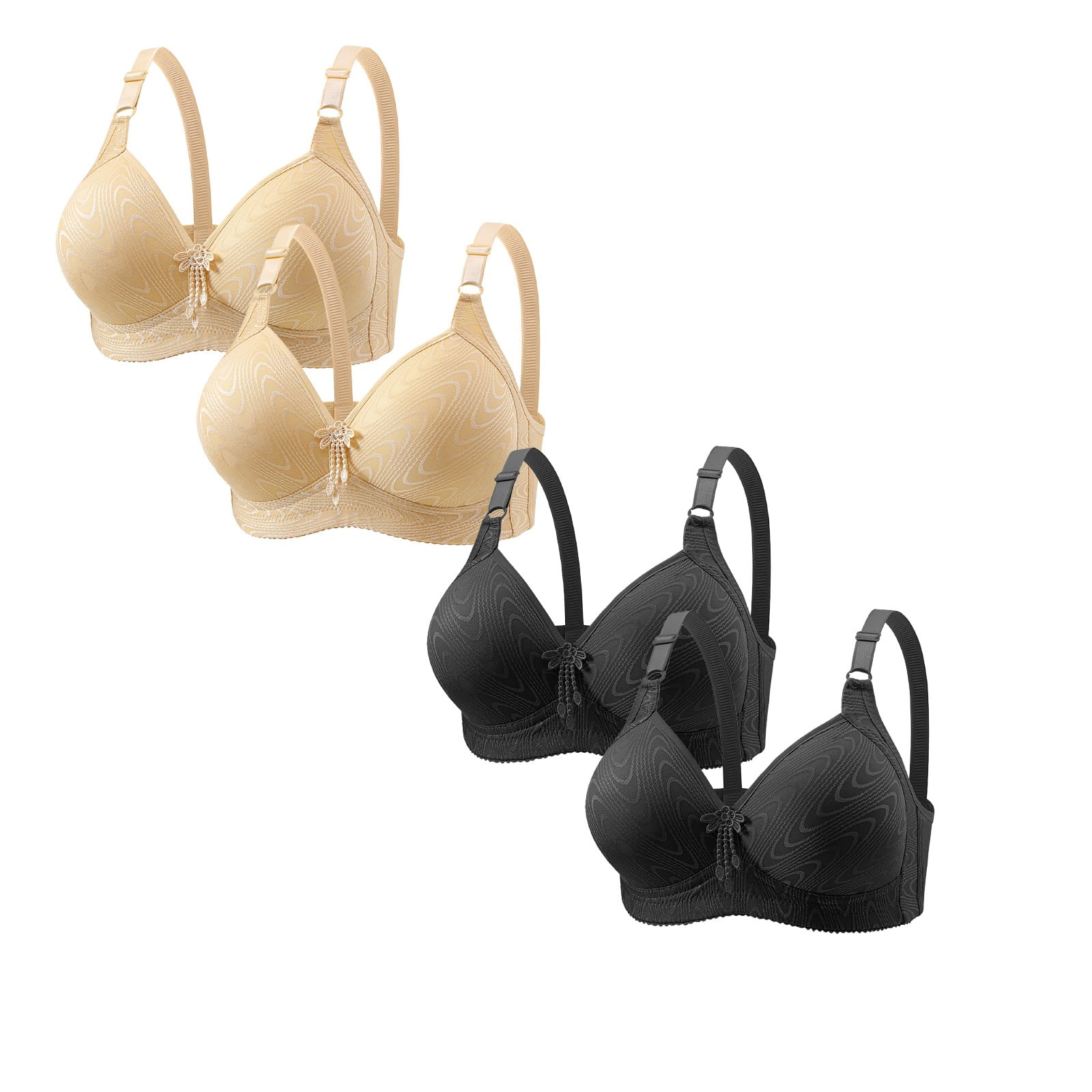 DondPO Women Bras,Bras For Women No Underwire Adjustable Bras Full ...