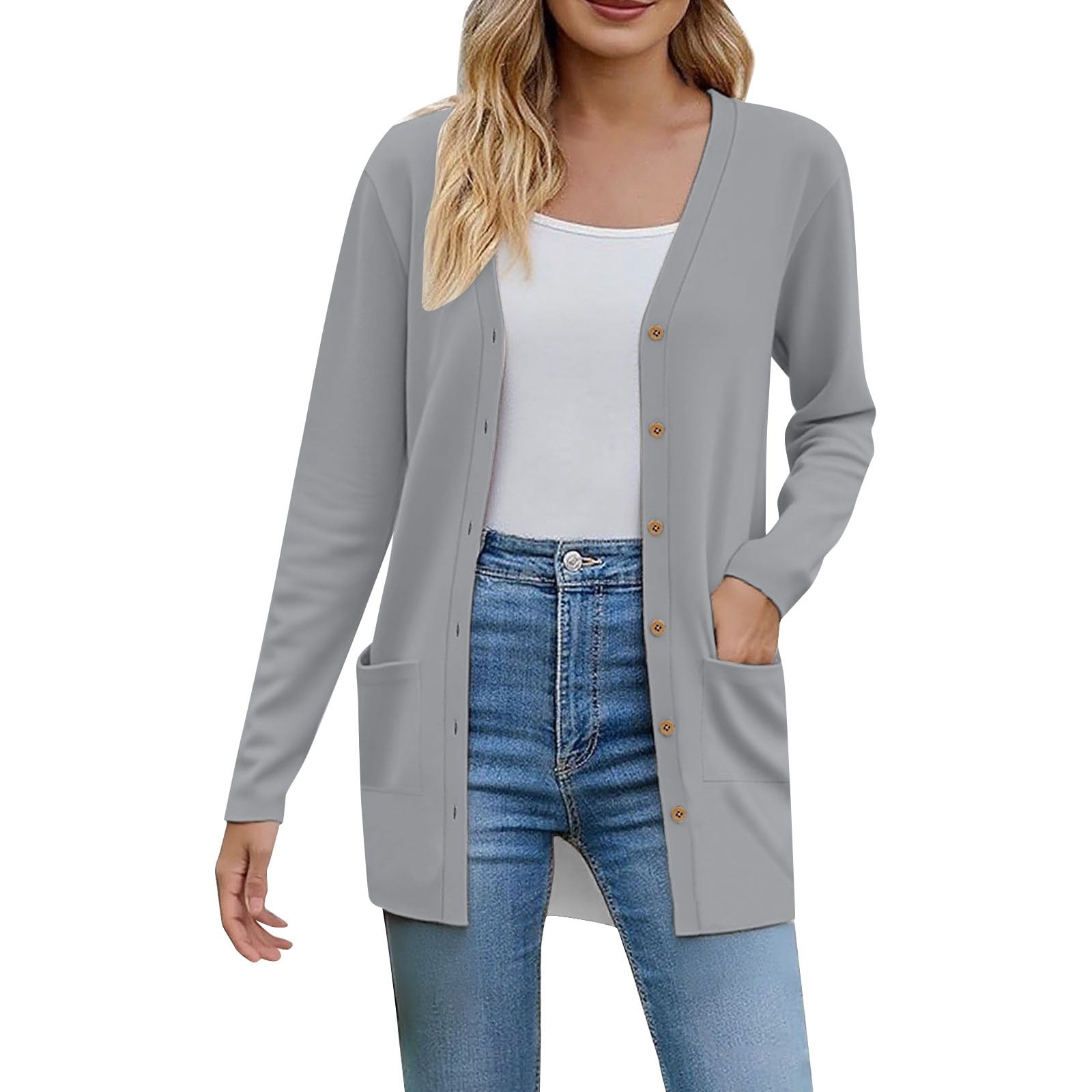 DondPO Women's Sweaters Womens Sweaters Long Cardigans For Women ...