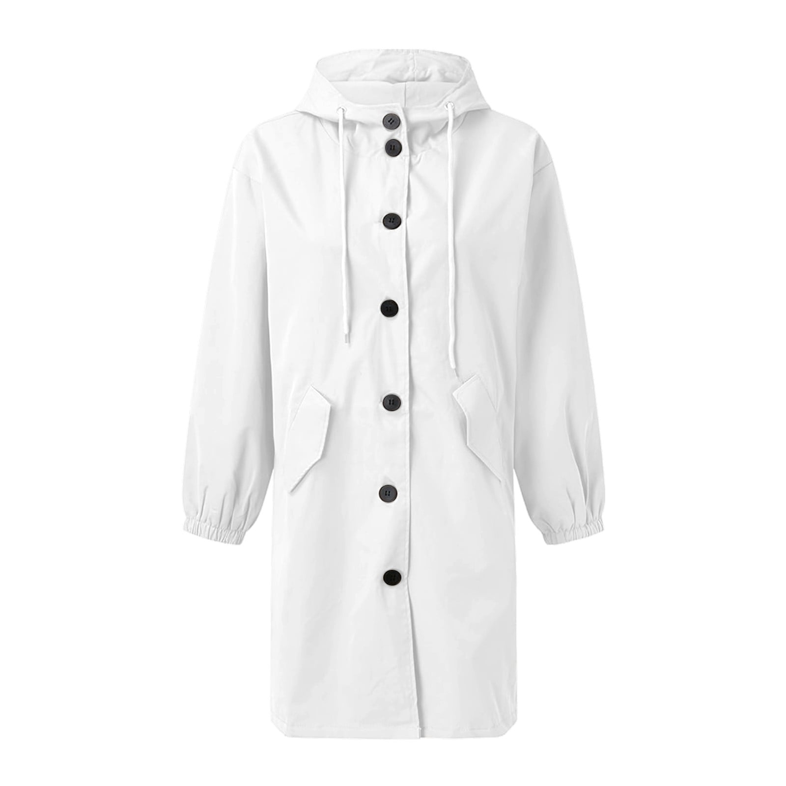 DondPO Women's Trench Coat Rain Gear For Women Waterproof Women's ...
