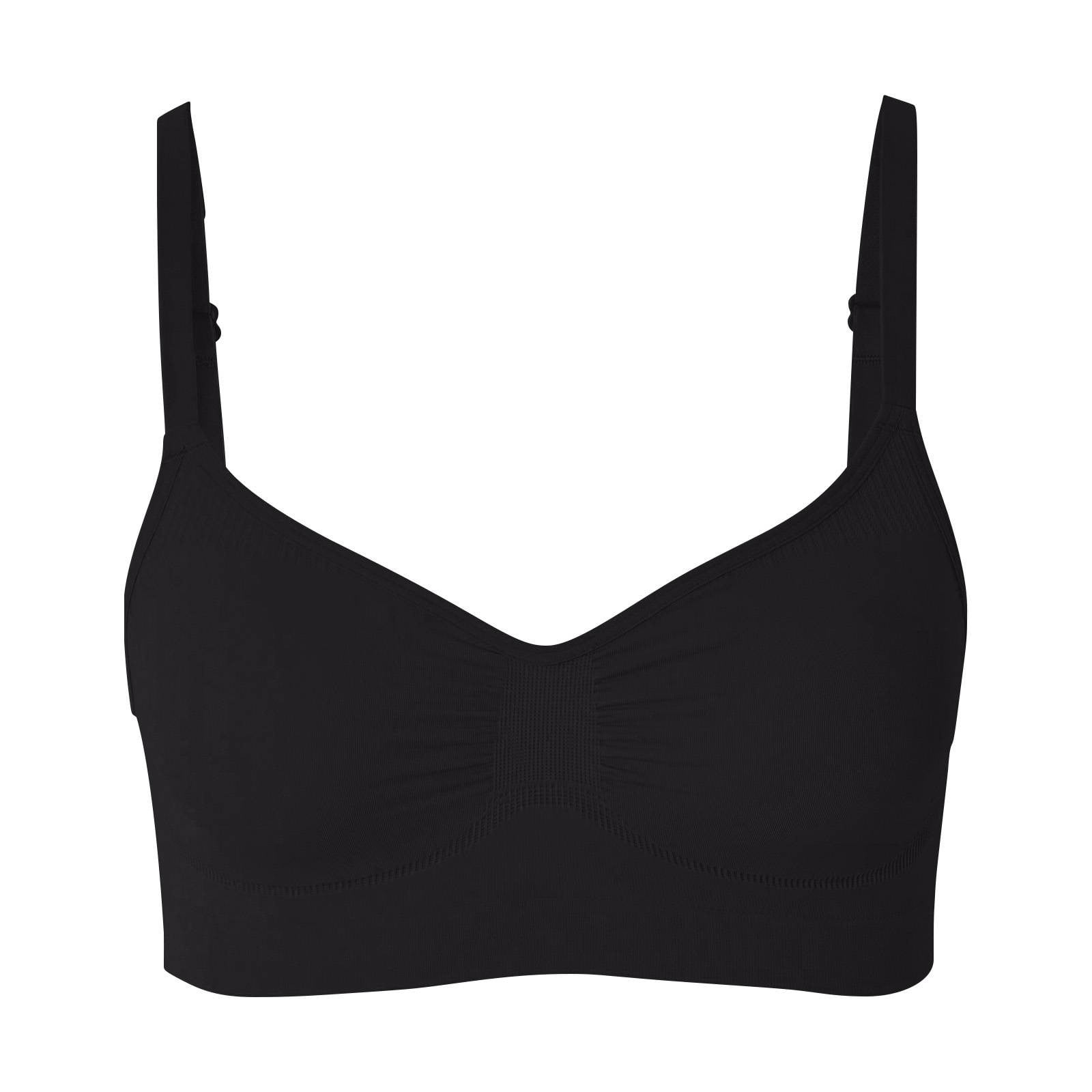 DondPO Womens Bras，Lady Wireless Sc Ulpt Bra Stre Tch Comfort Bral ...