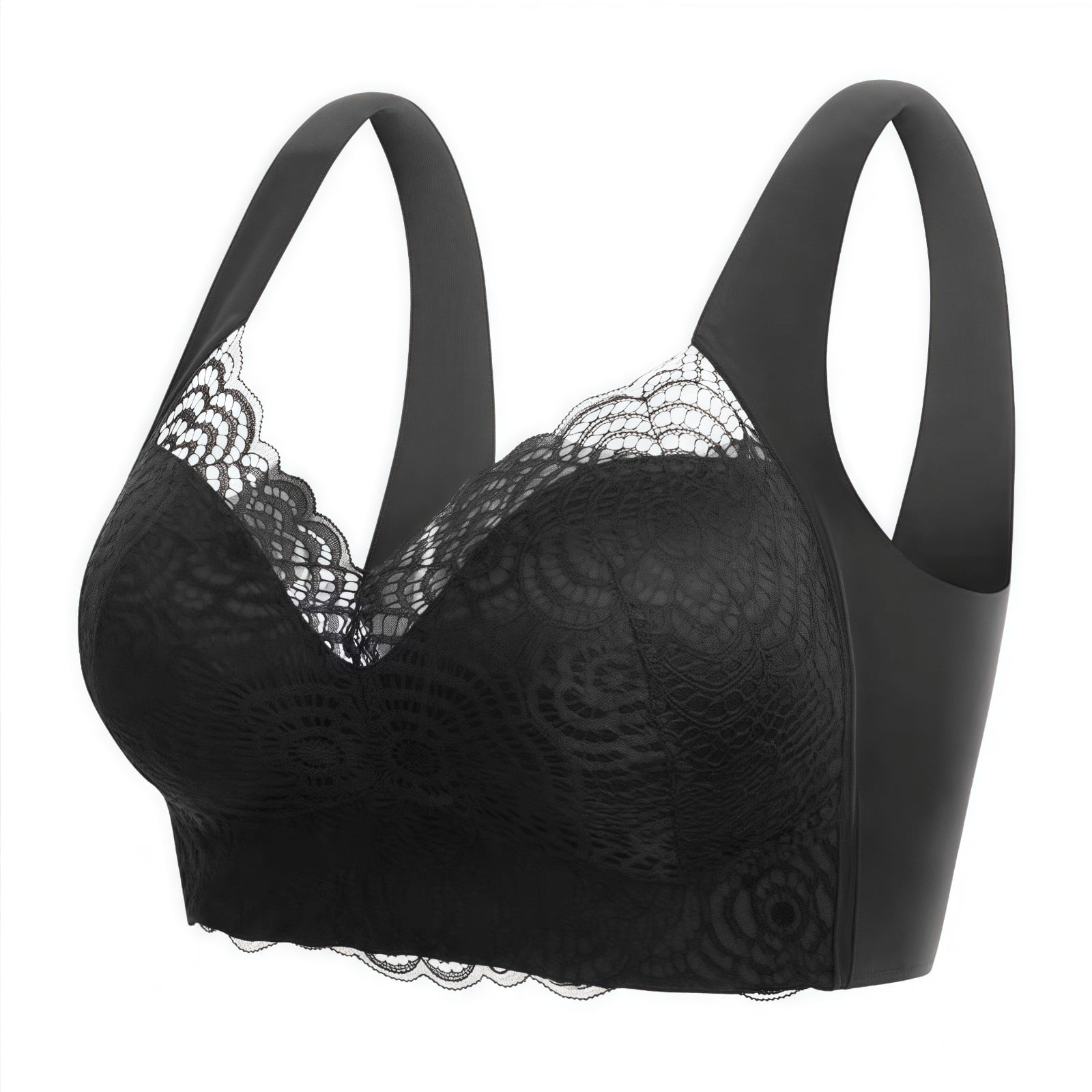 DondPO Womens Wireless Bra Tee Shirt Bra Push Up Bras for Women Tshirt ...