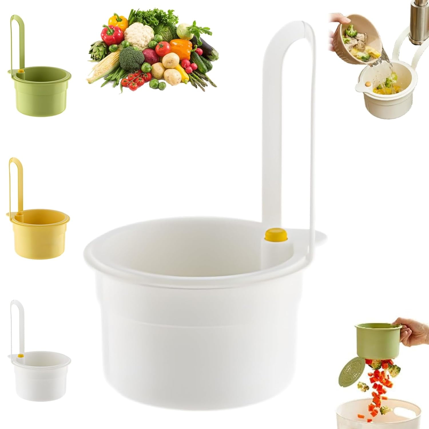 Dondepiso Sink Strainer, Food Waste Catcher, Kitchen Sink Food Waste ...