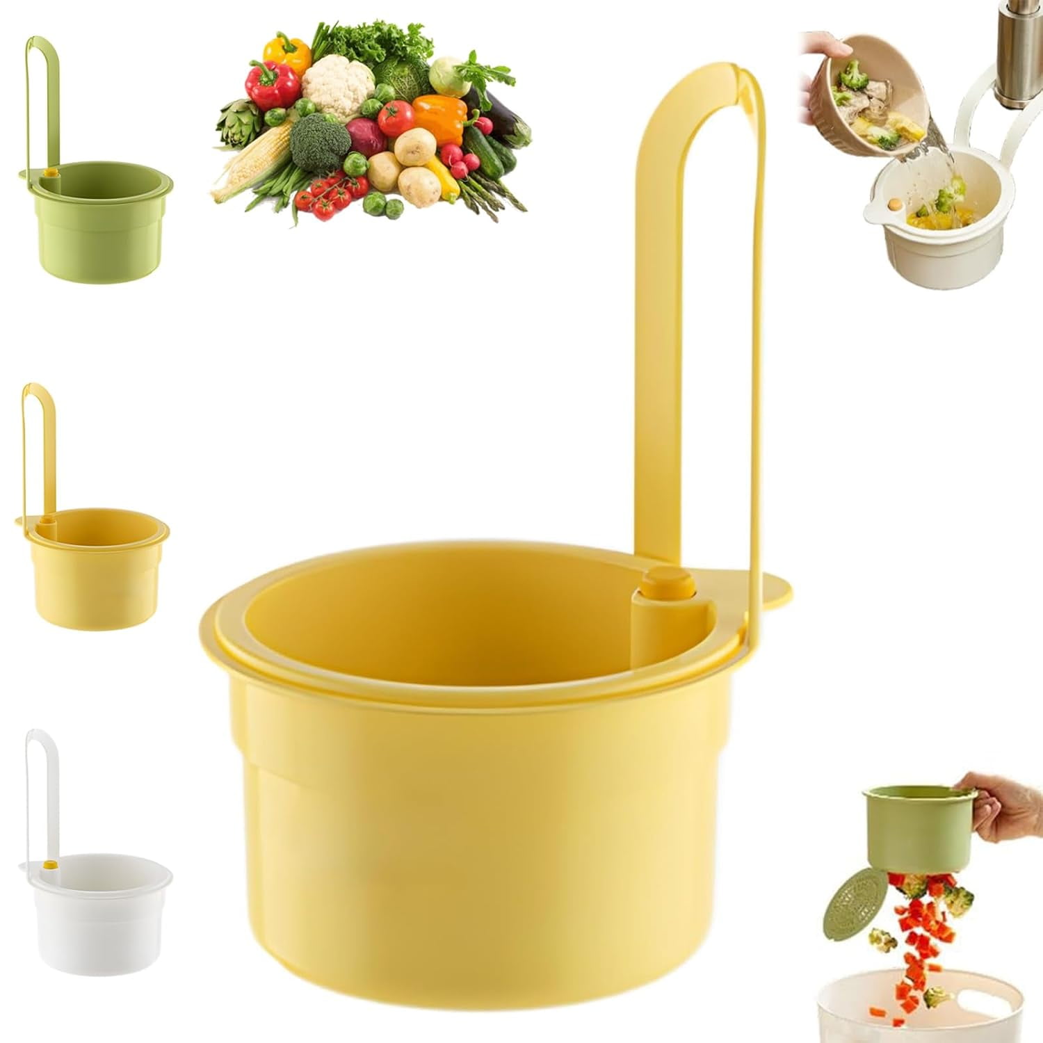 Dondepiso Sink Strainer, Food Waste Catcher, Kitchen Sink Food Waste ...