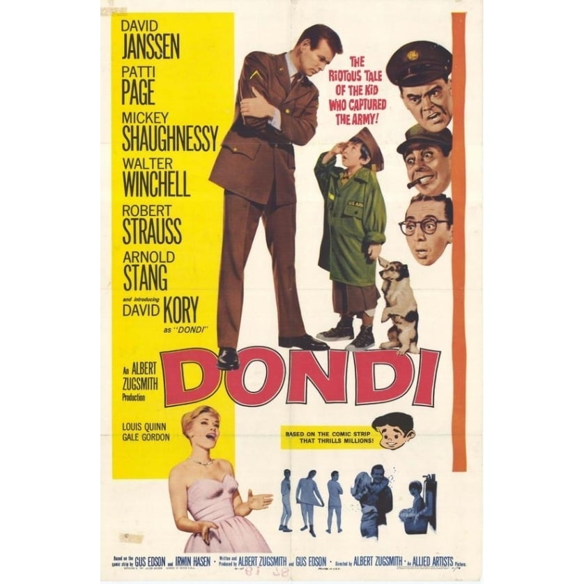 Dondi Movie Poster (11 x 17) - Walmart.com