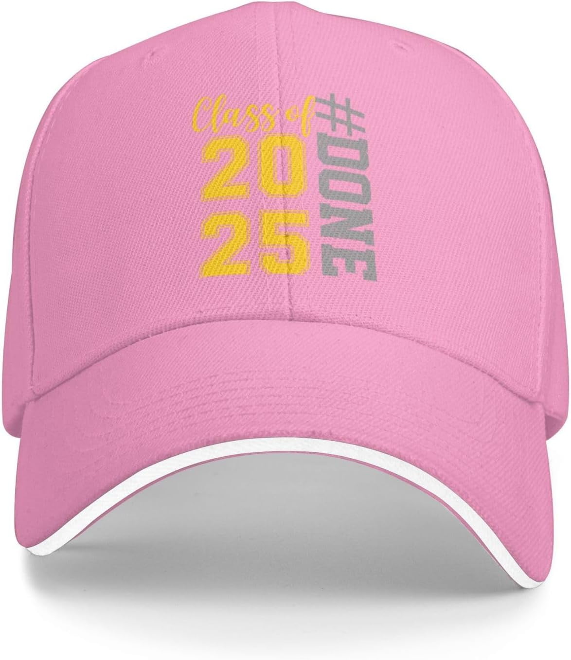 Done Grad Cap Class of 2025 Funny Baseball Hat for Graduates - Walmart.com