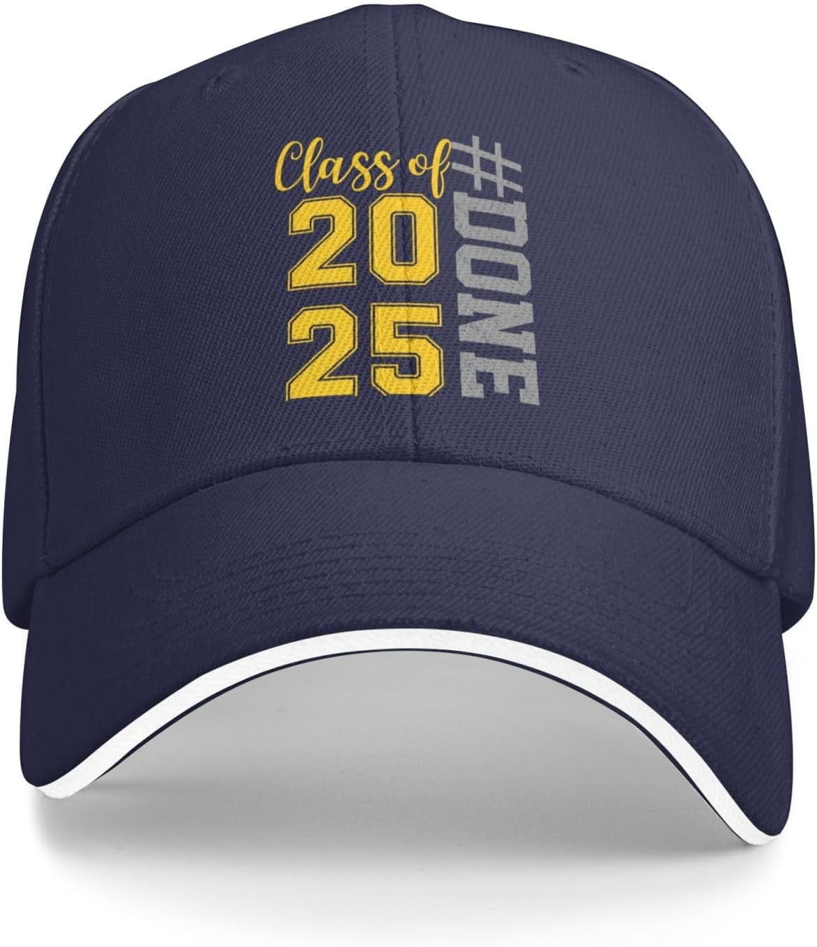 Done Grad Cap Class of 2025 Funny Baseball Hat for Graduates - Walmart.com