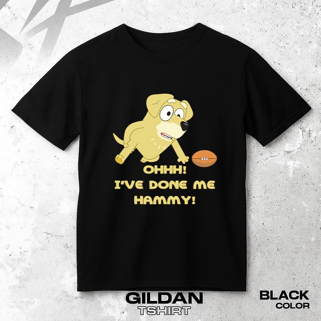 Done Me Hammy T-shirt with Funny Cartoon Kids Show Humor Quote, up to ...