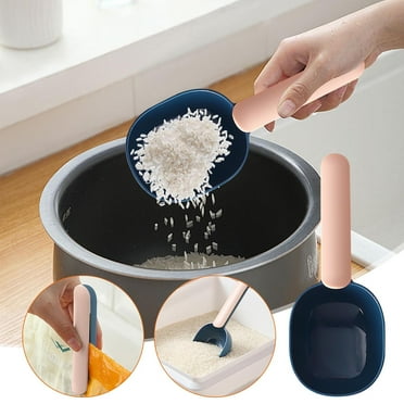 DoubleYi Rice Scoop Serve Rice Anti-scald Useful Red Black Rice Scooper ...