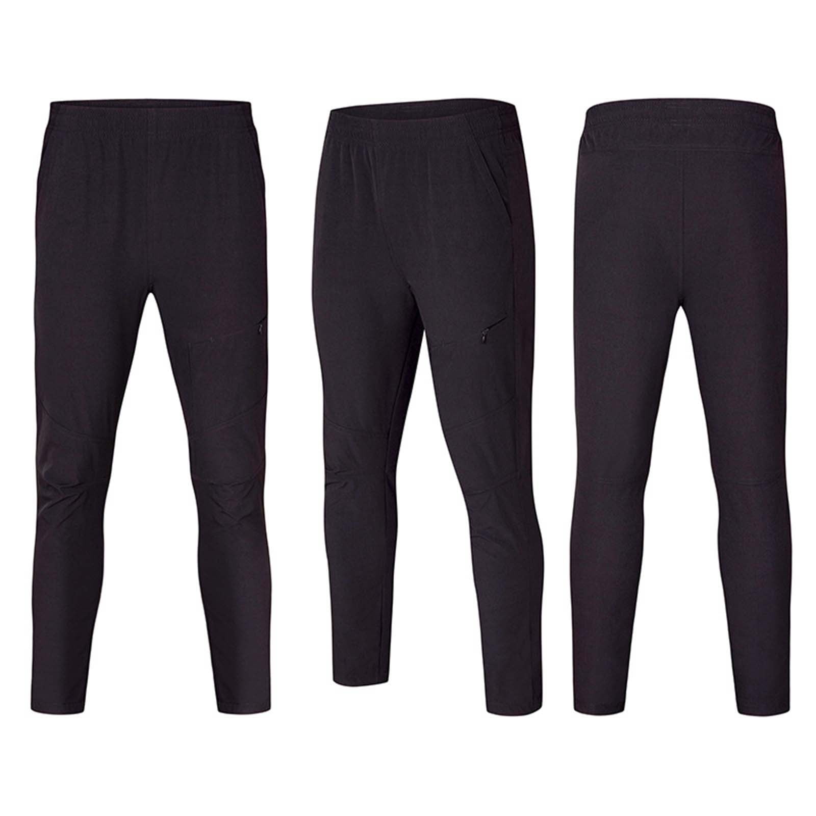 Donemore Men's Elastic Breathable Compression Running Training Pants ...