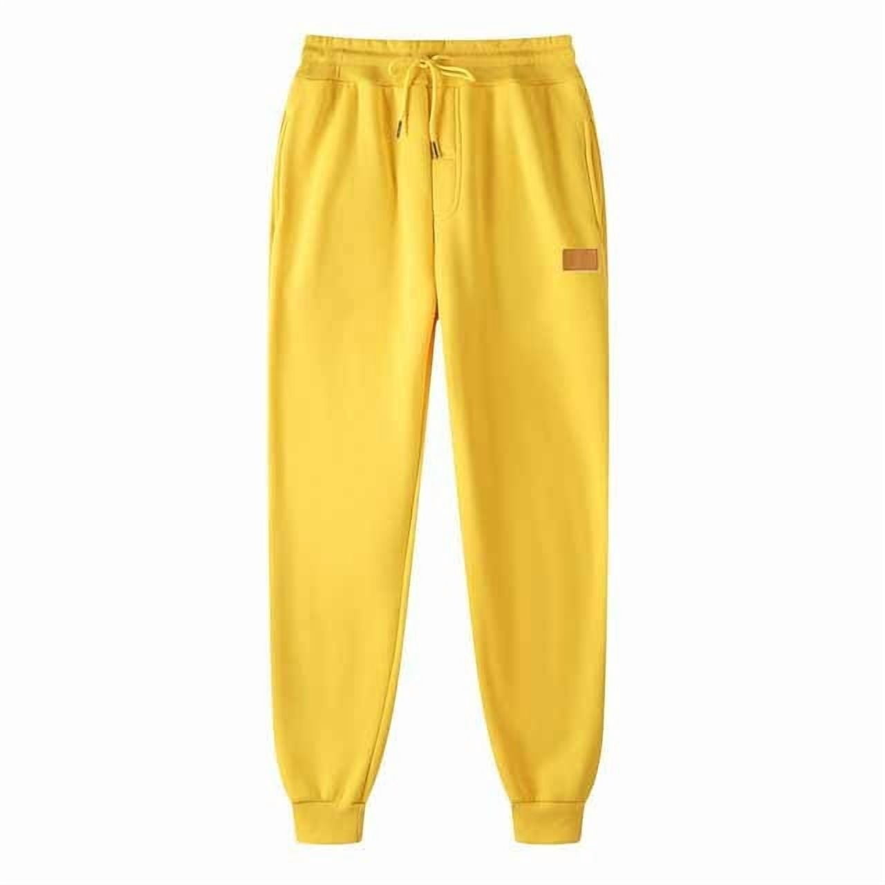 Donemore Men's Jogger Sweatpants Solid Color Minimalist Sporty Casual ...