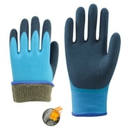 HANDLANDY Waterproof Work Gloves for Cold Weather, Insulated Winter Work Gloves for Men Women ...