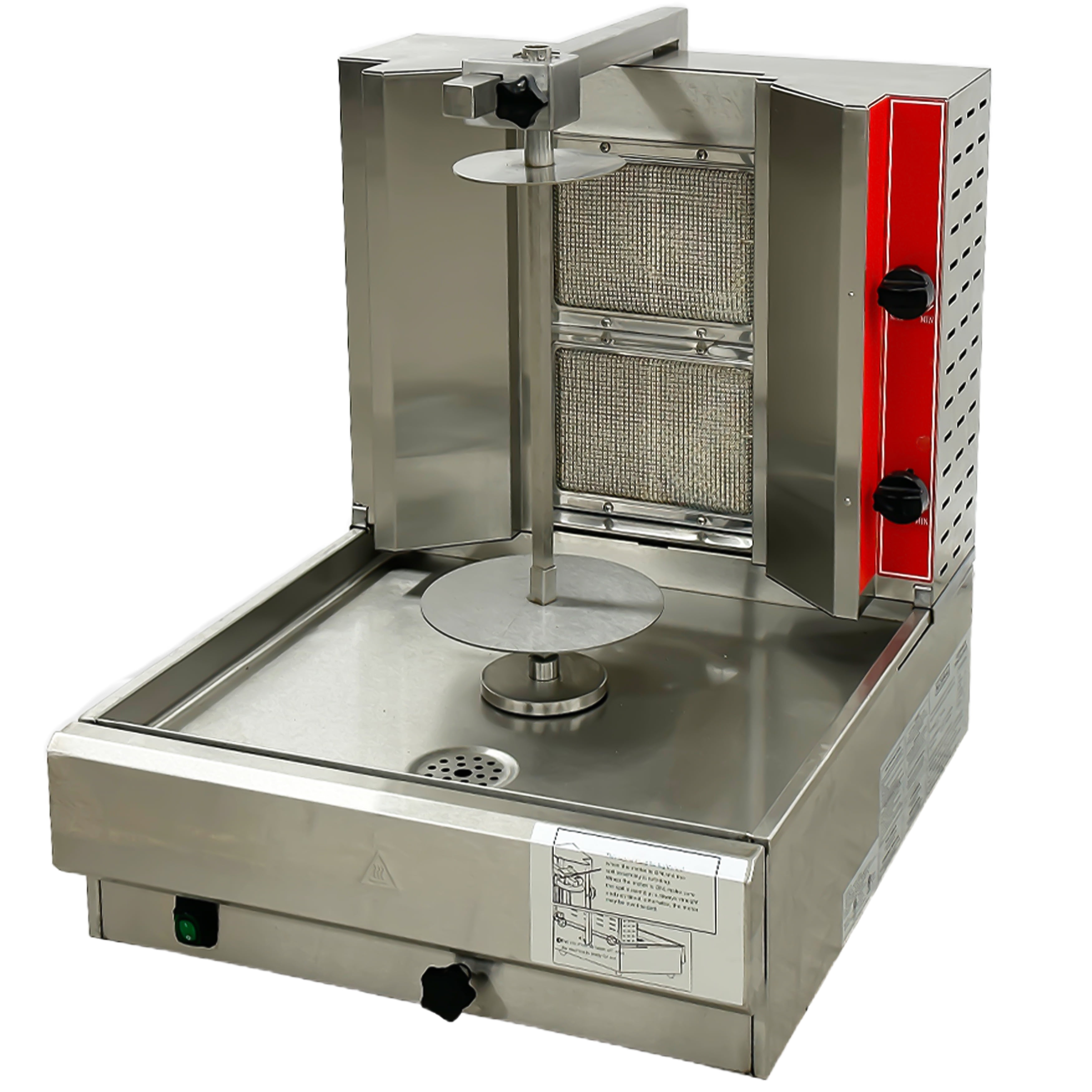 NSF 19,000BTU Doner Kebab Machine Shawarma, Spining Doner Griller ...