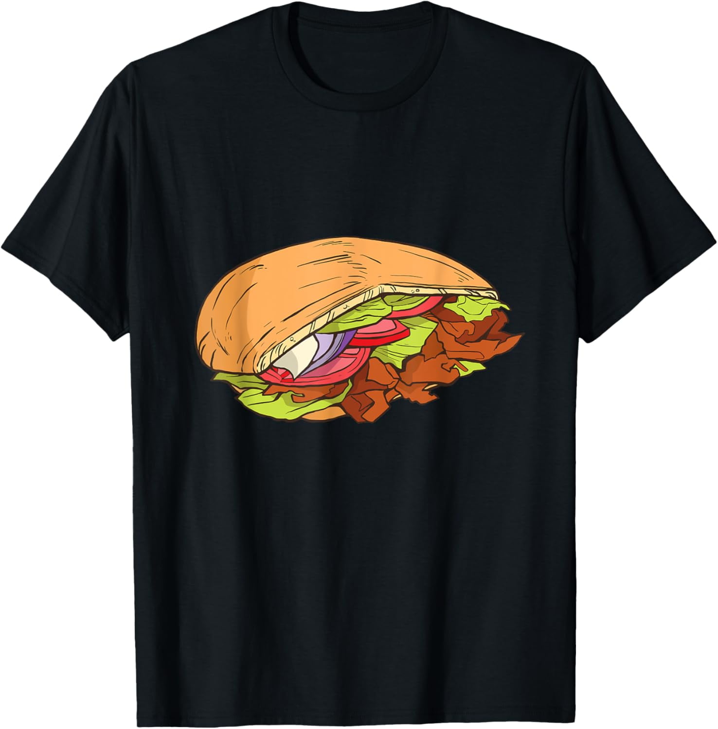 Doner Kebab T-Shirt - Walmart.com