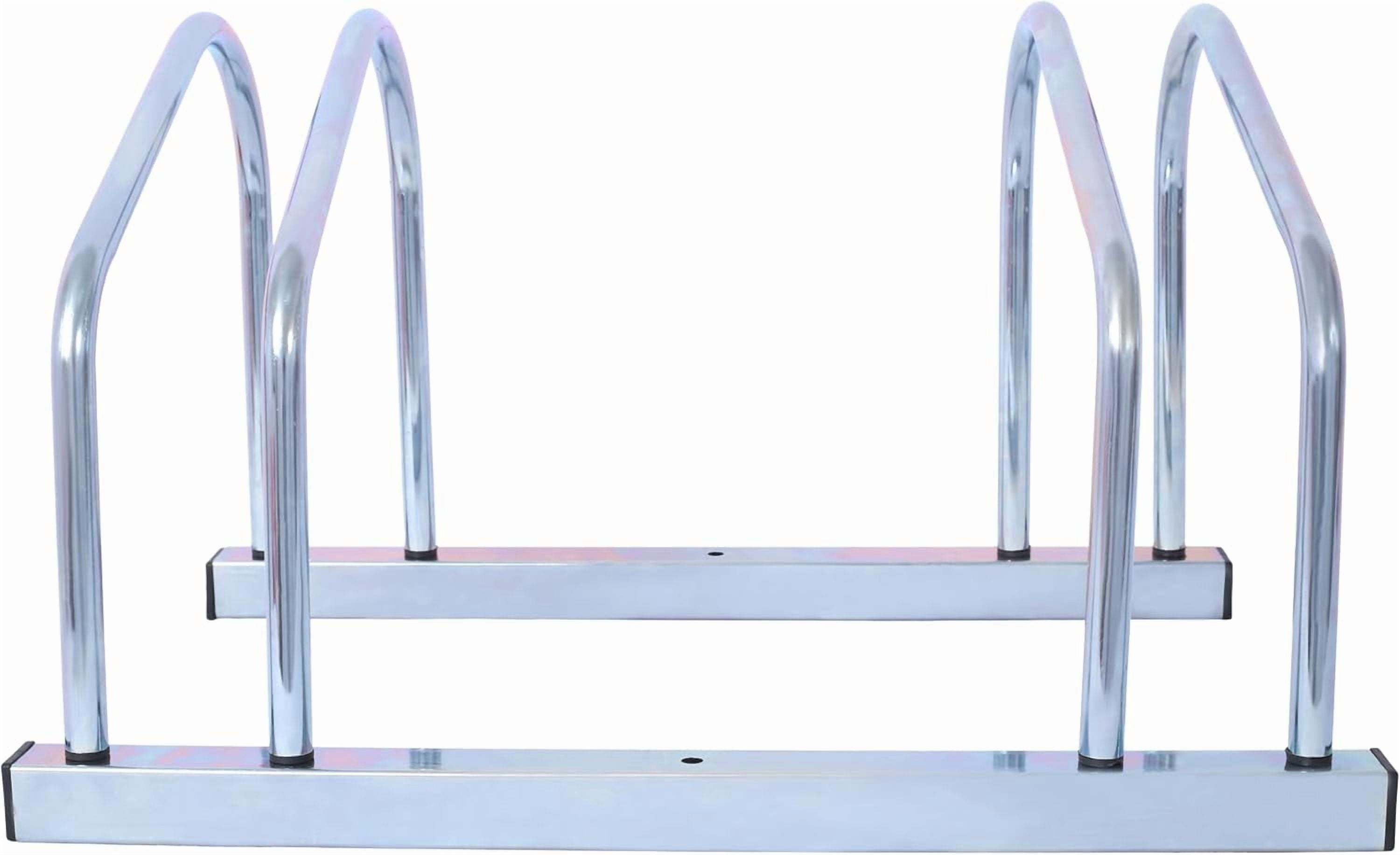 Donext Floor Bike Rack, Bike Parking Stand for up to 2 Bicycles ...