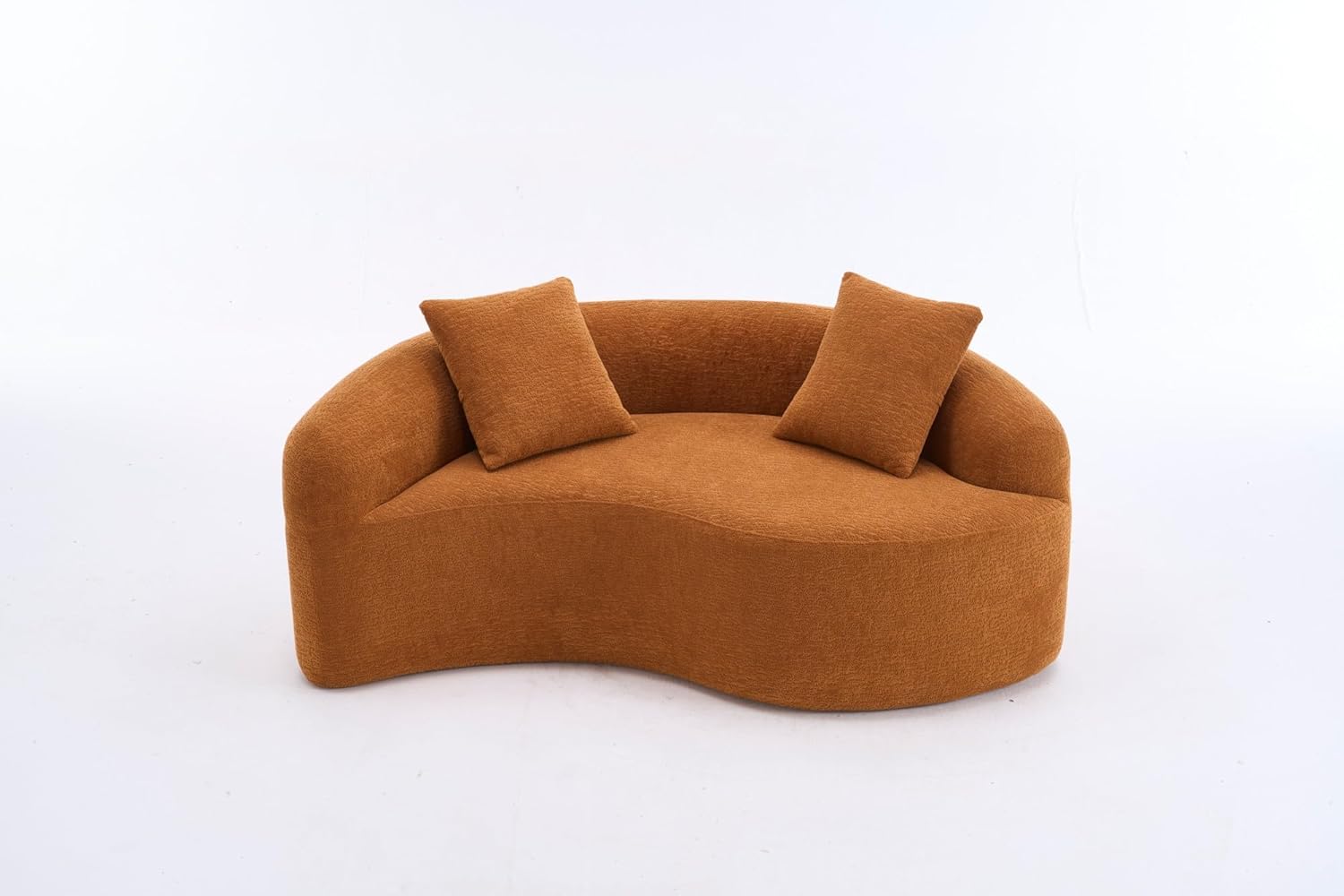 Donext Inspired Chenille Sofa with Dual Seat Depth, 400lbs Capacity No ...