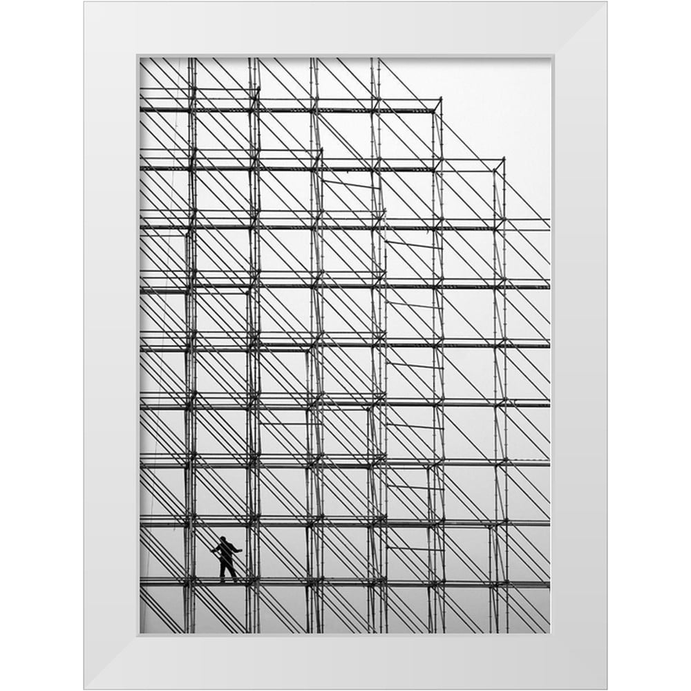 Dong Hee, Han 14x18 White Modern Wood Framed Museum Art Print Titled ...
