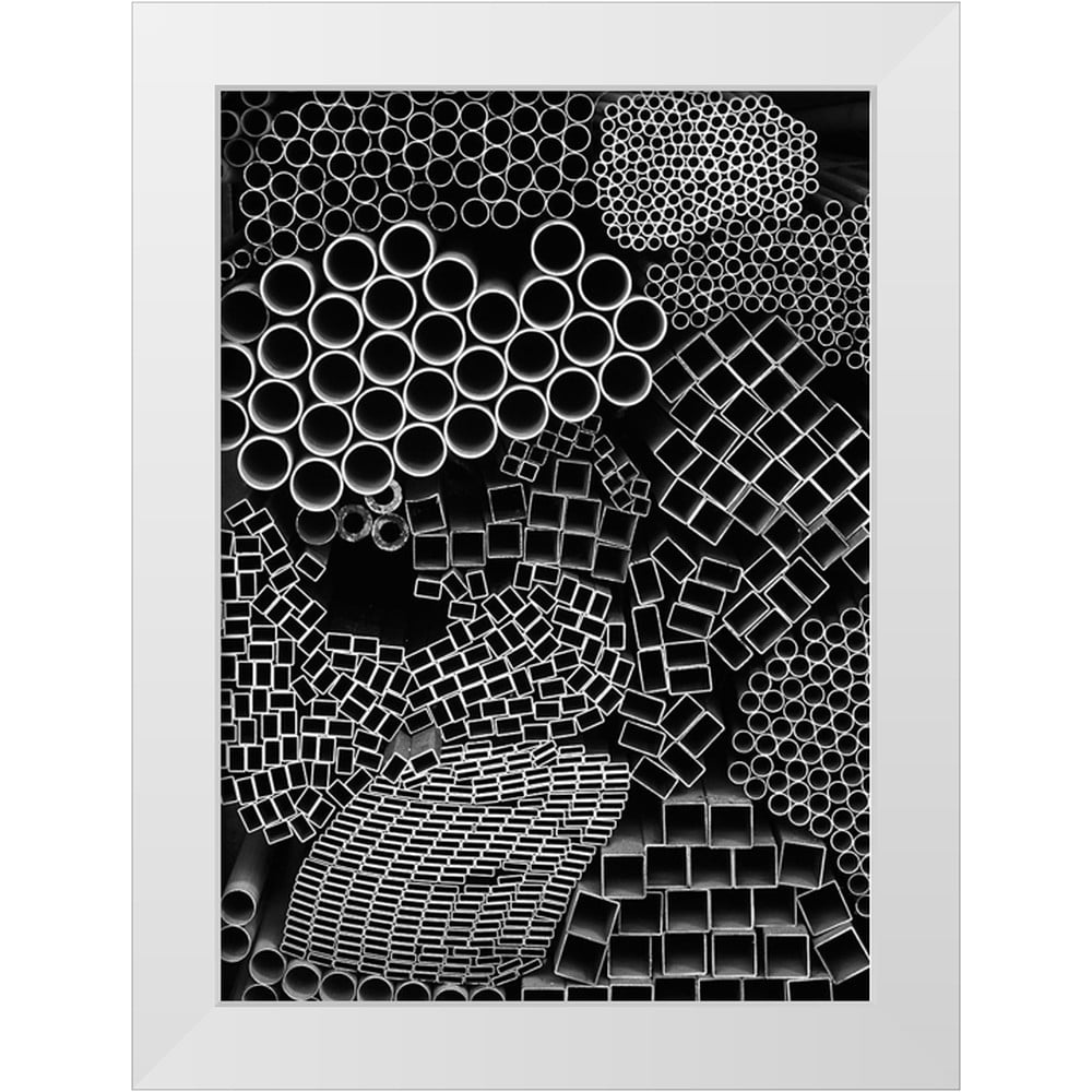Dong Hee, Han 24x32 White Modern Wood Framed Museum Art Print Titled ...
