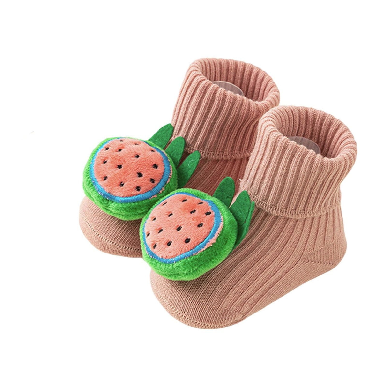 Dongfang Baby Socks Toddler Girls Ankle Socks Ribbed Fluffy 3D Rabbit ...