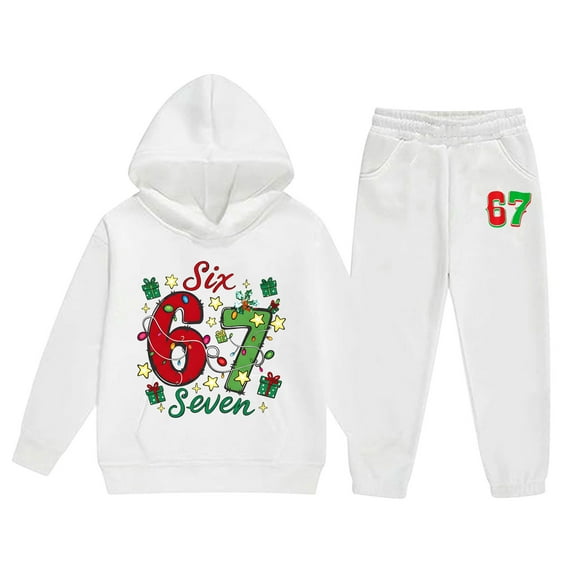 Dongfang Toddler Girls Outfit Sets Kids Cotton Ruffled Trim Bow Tops ...