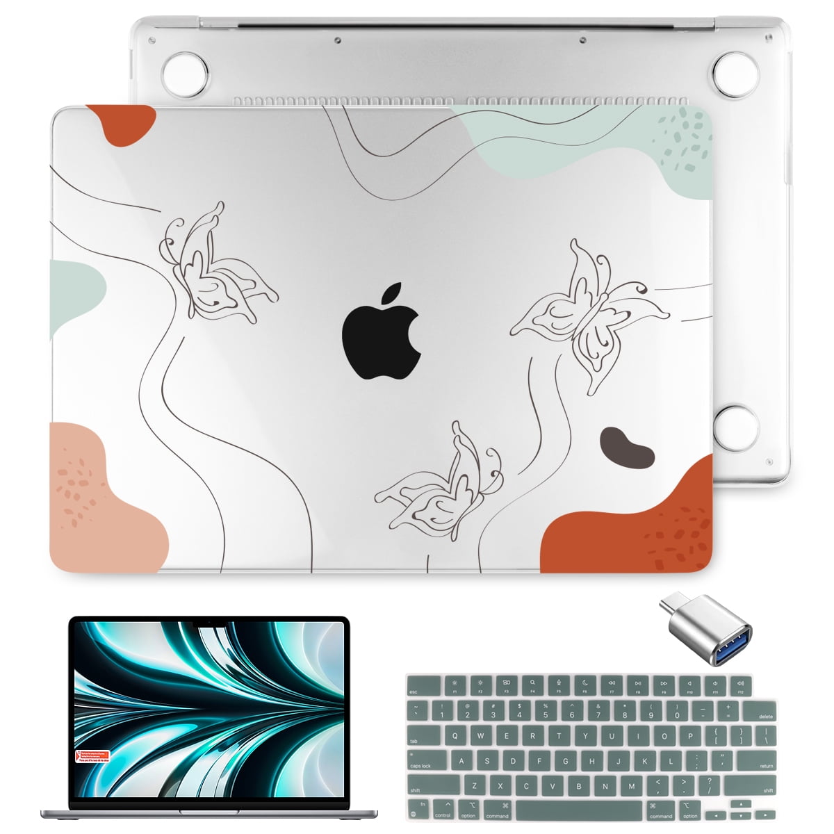 Dongke A2681 13.6" Laptop Shell for MacBook Air, 1319 - Walmart.com