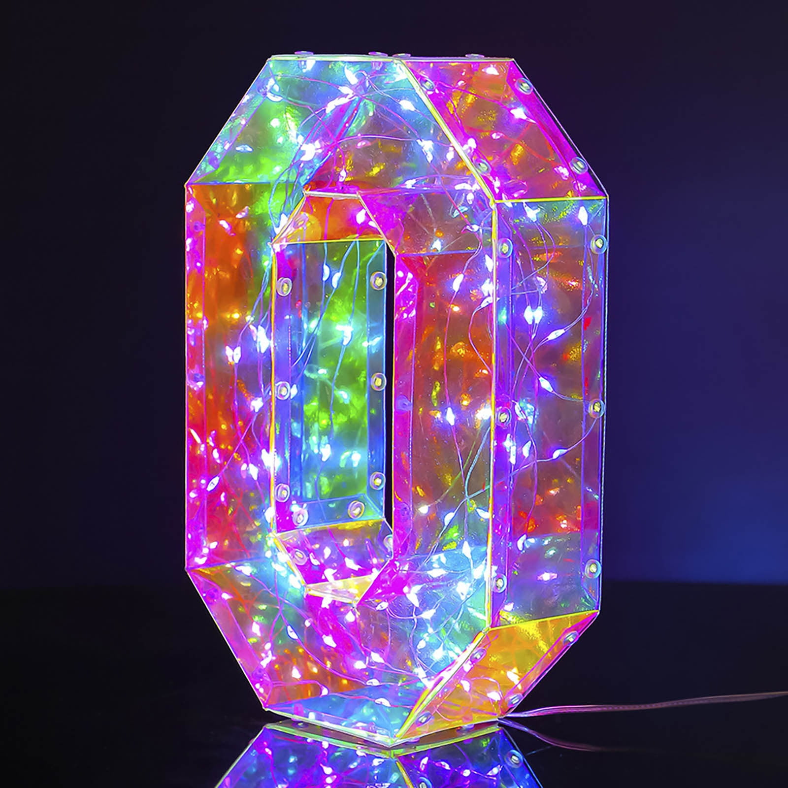 Dongrere Clearance 0-9 Luminous Numbers Decorative Lights for Valentine ...