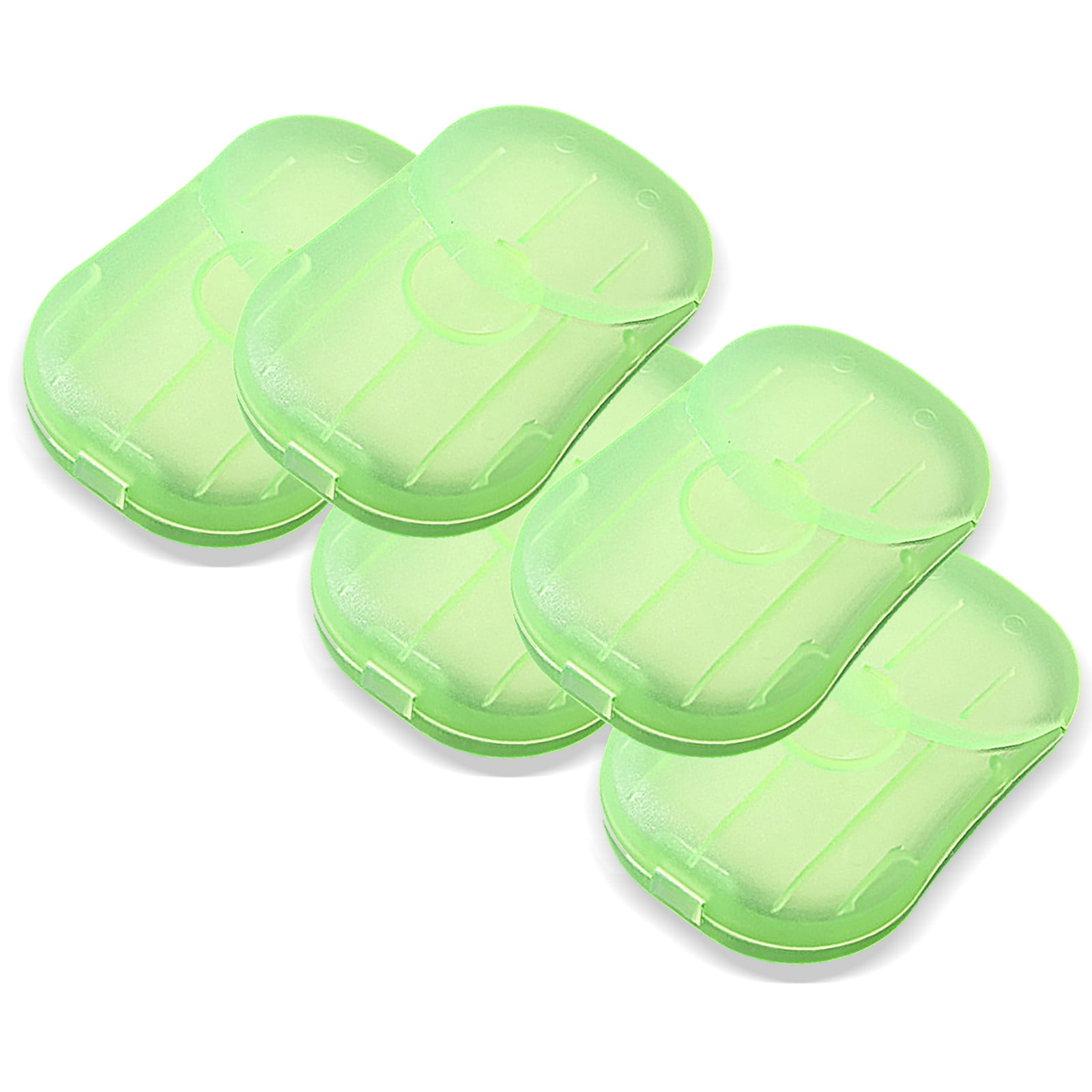 Dongrere Clearance 5Pcs Portable Clean Soap for Travel -20 Soap Tablets ...
