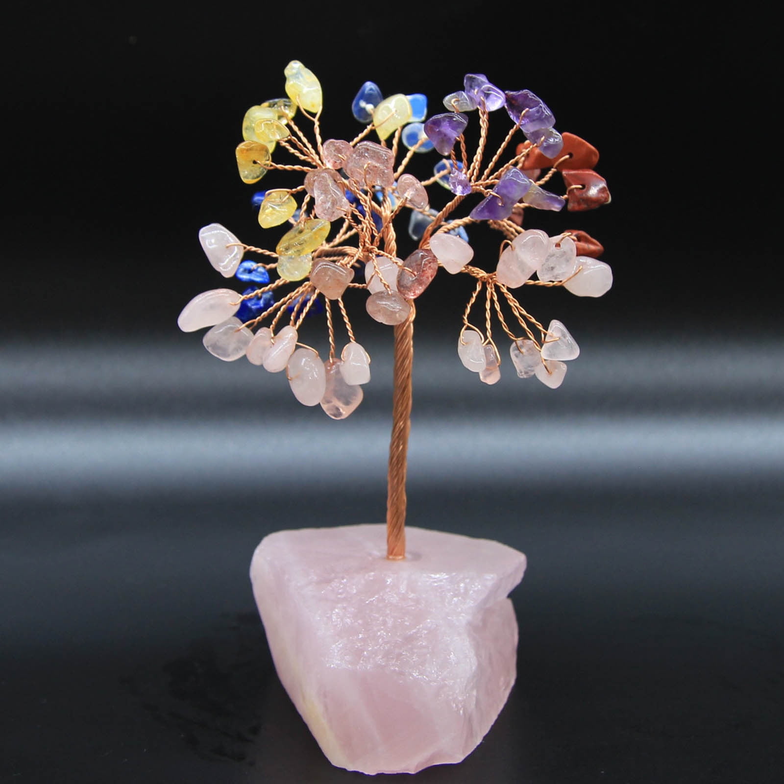 Dongrere Crystal Bonsai Tree, Crystal Tree for Home Office Desk Decor ...