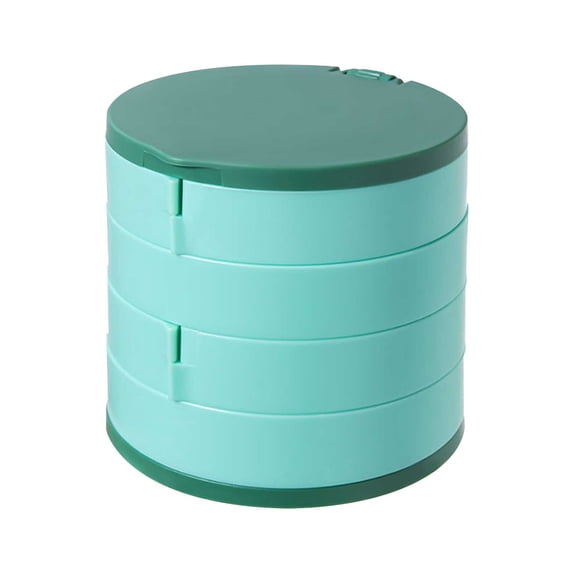 Dongrere Rotating Jewelry Organizer - Compact Jewelry Box for Rings ...