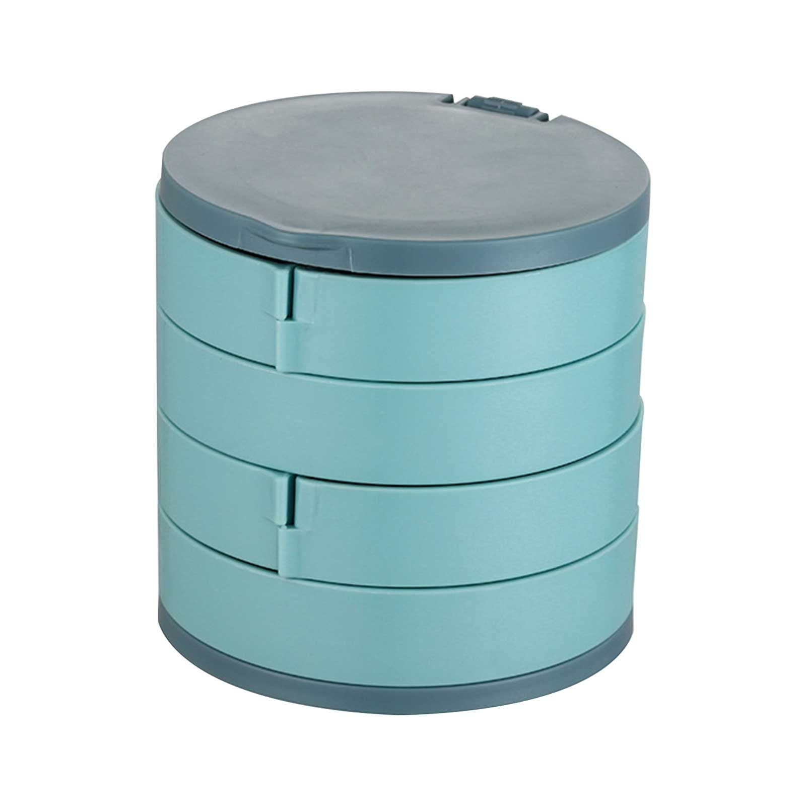 Dongrere Rotating Jewelry Organizer - Compact Jewelry Box for Rings ...
