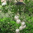 Dongrere Solar Wind Chimes for Outside, Balls Wind Chimes, Solar Balls ...