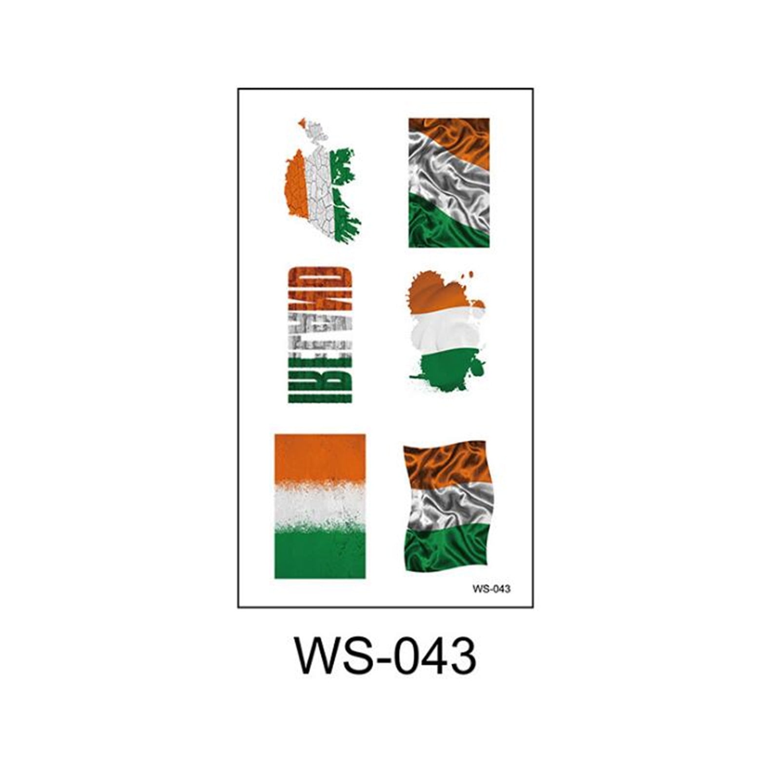 Dongrere St. Patrick Stickers for Body dress-up Day Irish for Kids ...
