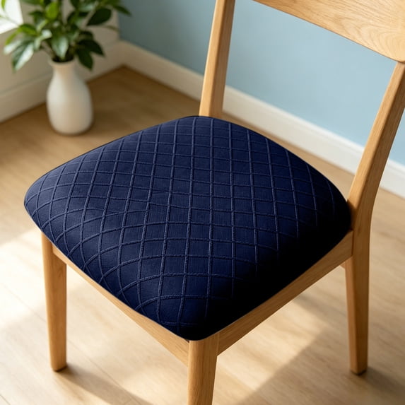 Dongrere Stretchable Chair Seat Covers with Elastic Bottom, Washable ...