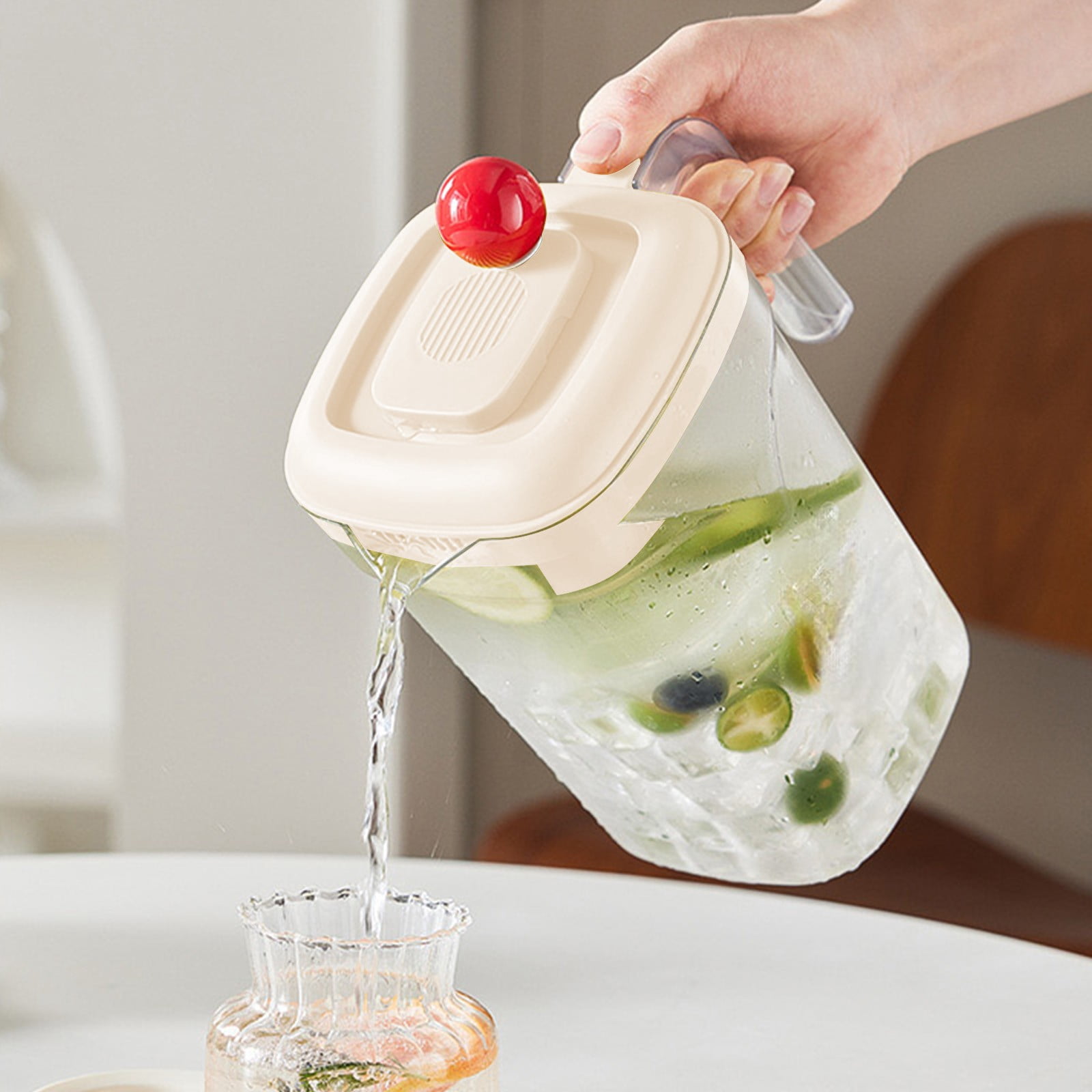 Dongrere Summer Cooling Bucket Drinking Kettle for Refrigerator Ice ...