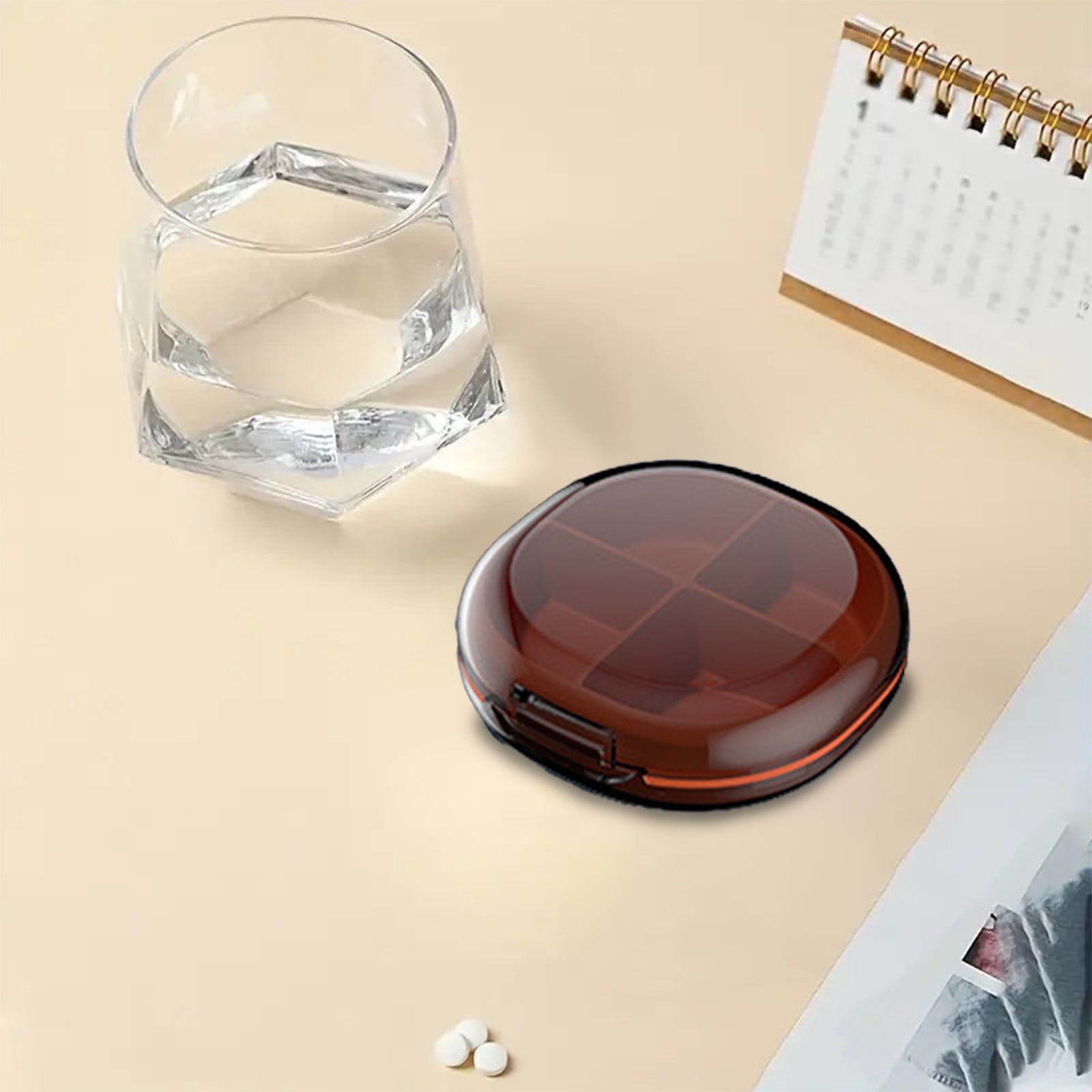 Dongrere Travel Pill 0rganizer Sealed Medicine Box Portable Tablet Box ...