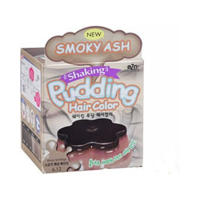 Dongsung eZn Shaking Pudding Hair Color (Smoky Ash Beige 6.12) 2.37oz ...