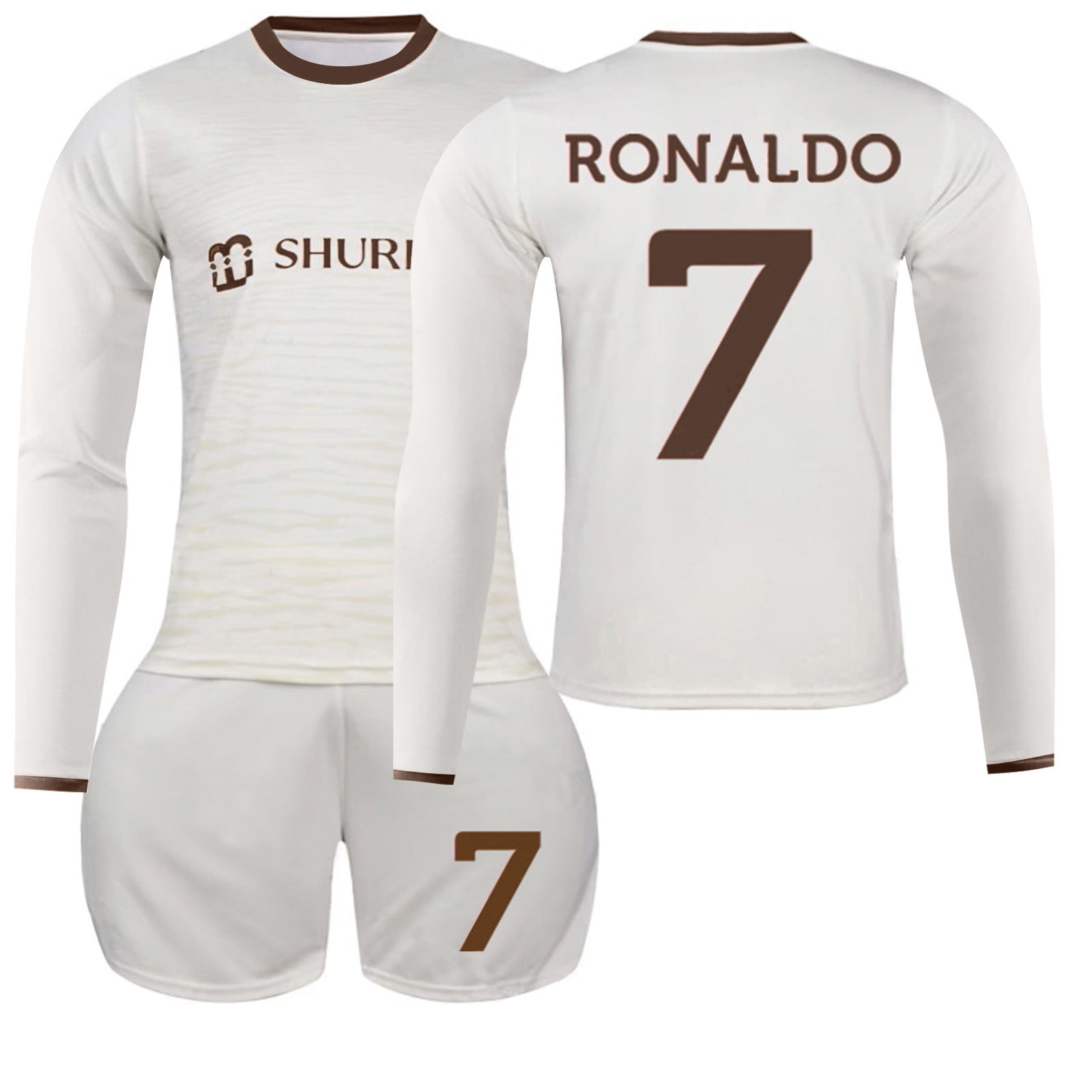 Dongzhu 22/23 Saudi Arabia FC Away Game Soccer Jersey, #7 RONALDO Saudi Arabia Soccer Jersey 2 ...