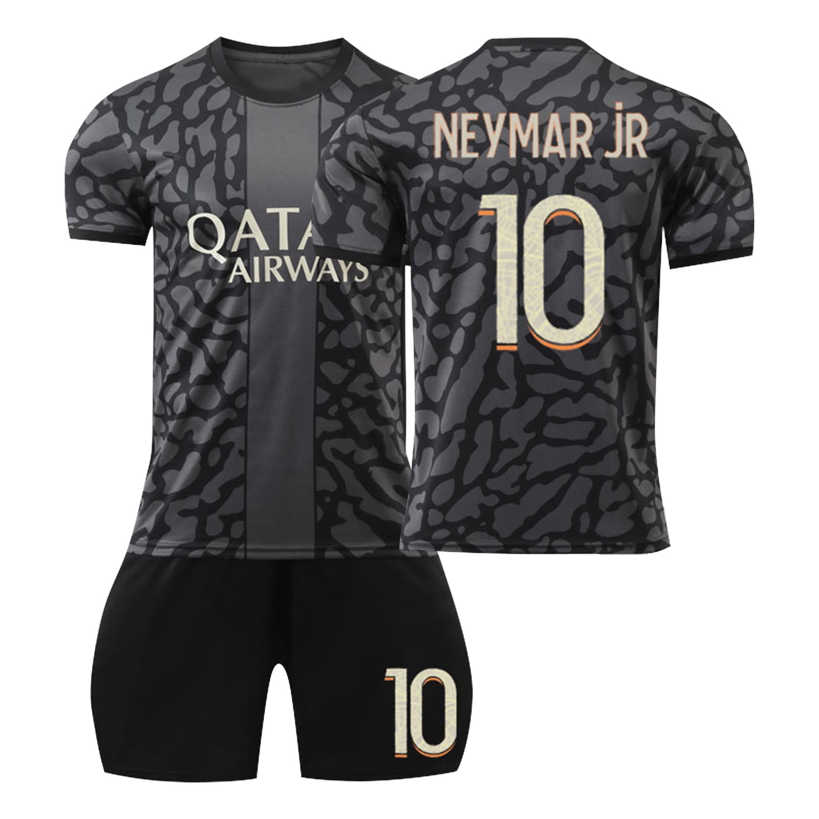 Dongzhu 2324 French FC Away Game Soccer Jersey, #10 NEYMAR Soccer Jersey, Adult Short Sleeve ...