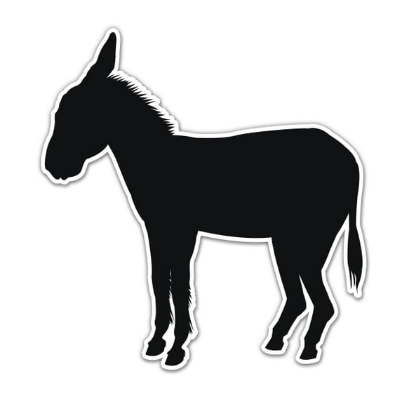 Donkey - 5" Vinyl Sticker - For Car Laptop I-Pad - Waterproof Decal ...