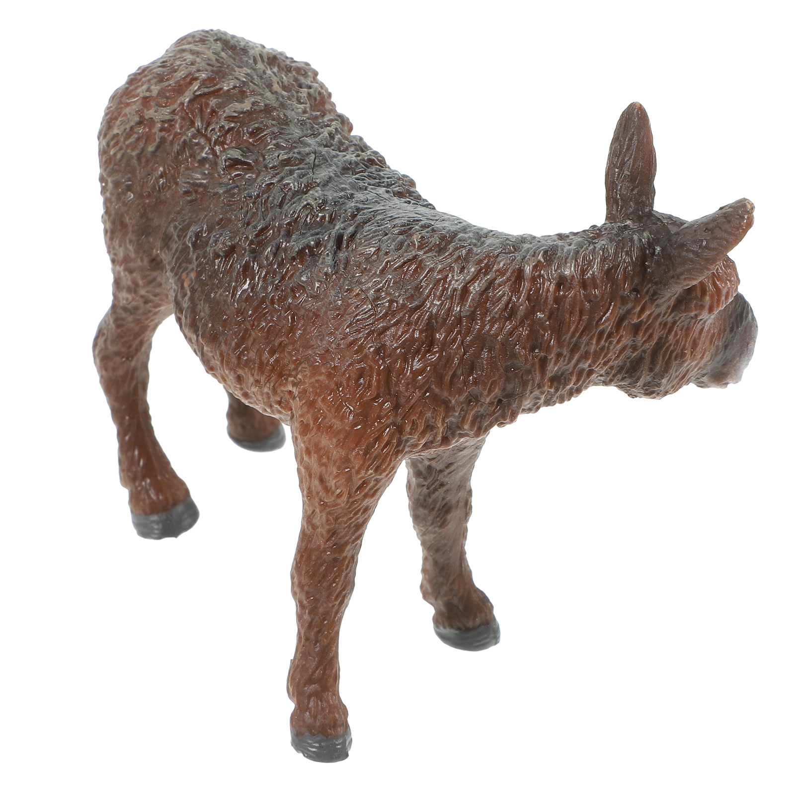 Donkey Animal Model Ornament Toy Donkey Statue Garden Decor Animal Cake ...