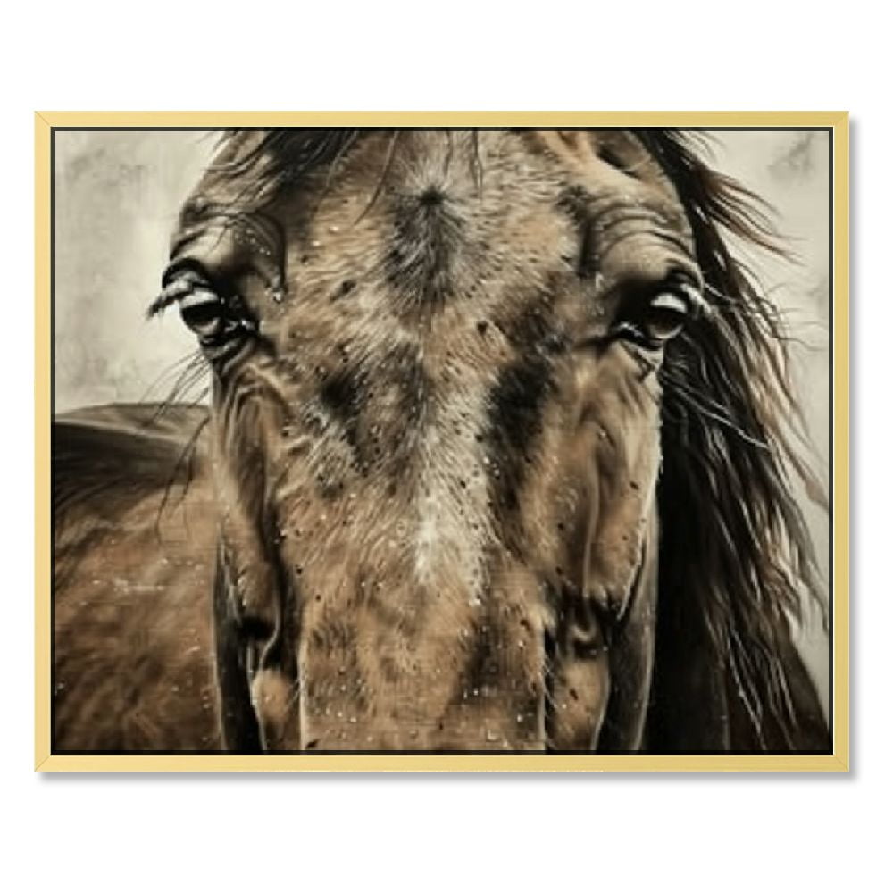 Donkey Canvas Wall Art Farmhouse Animal Donkey Wall Decor Farmhouse ...