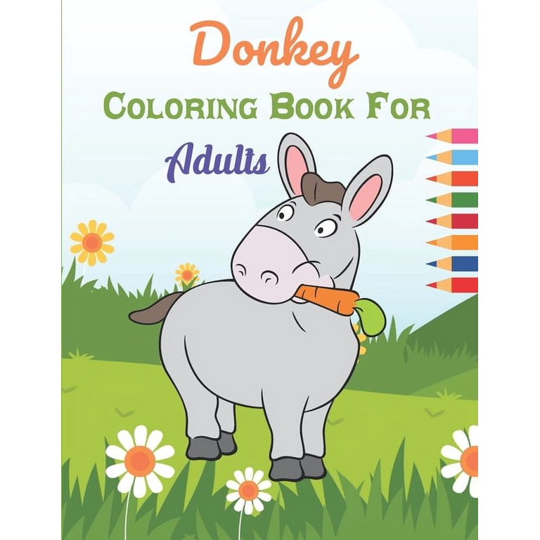donkey coloring book