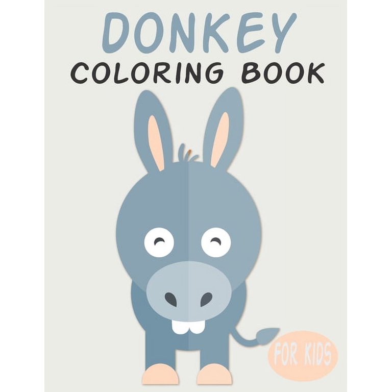 donkey coloring book
