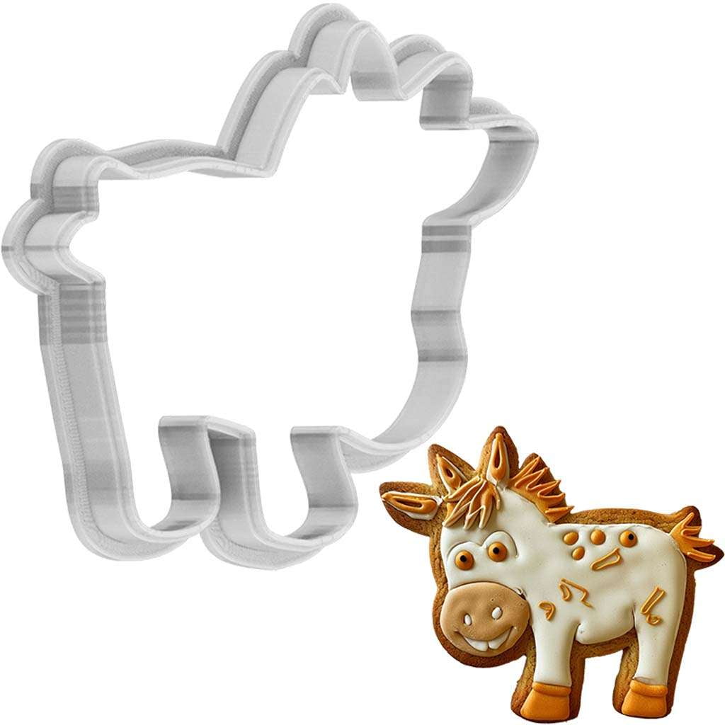 Donkey Cookie Cutter 4 Inch Made in USA by WONDERTORY - Walmart.com