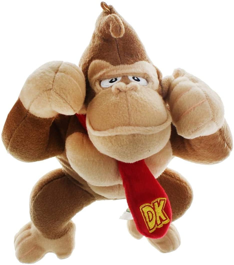 Donkey Kong 7-Inch Stuffed Plush Toy - Walmart.com